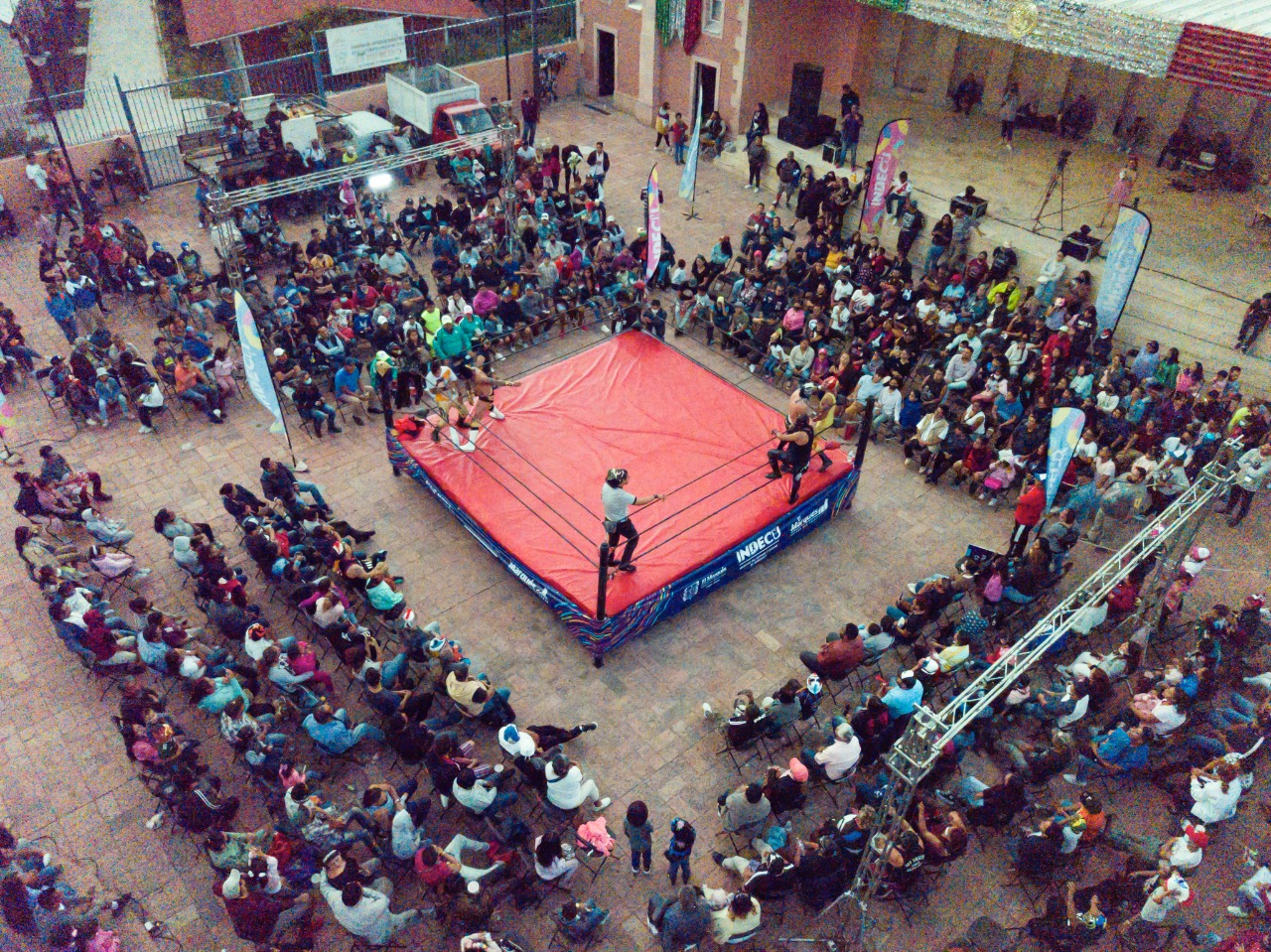 INDECU de El Marqués ofrece espectáculo de lucha libre para las ...